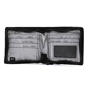 Pacsafe Rfidsafe Z100 Rfid Blocking Bi-fold Black Travel Wallet, Black