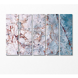 Abstract Natural Stone Pattern Canvas Print 1 Panel / 36x24 inches