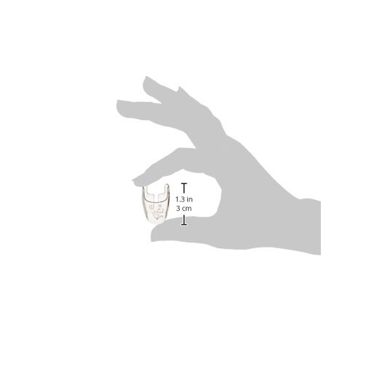 Fred Kelly Picks P7FF-L-3 Poly Freedom Finger Pick Large Guitar Pick (Pack of 3)