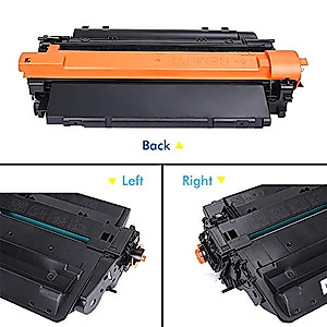 TRUE IMAGE Compatible Toner Cartridge Replacement for HP CE255X 55X CE255A 55A HP P3015 P3015dn P3015n P3015x 3015 Enterprise 500 MFP M521dn M521dw M521 M525f M525dn Printer Ink (Black, 1-Pack)
