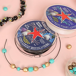 Pepperell SMF-1-5 0.7mm Stretch Magic Bead and Jewelry Cord, 5m, Clear