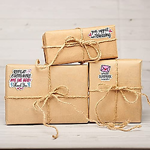 Wailozco Repeat Customers are The Best Stickers,Thank You Stickers,Handmade Stickers,Small Shop Stickers,Envelopes Stickers for Small Business, Online Retailers,Handmade Goods,500 Labels Per Roll