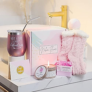 Birthday Gifts for Women - Spa Gifts for Women - Birthday Gift Basket for Women - Happy Birthday Gifts for Her - Womens Birthday Gifts for Mom - Spa Gift Baskets for Women - Self Care Gifts for Women