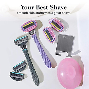 AOA Studio Women's Blade 8 Refills Smooth Shave For Sensitive Skin