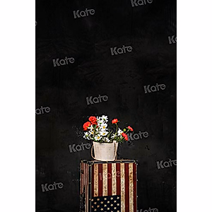 Kate 6ft×9ft Solid Black Backdrop Portrait Background for Photography Studio