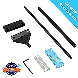 Pronetcus Algae Scraper for Glass Aquariums, Fish Tank Cleaner, Aquarium Algae Scrapers with 10 Stainless Steel Blades.