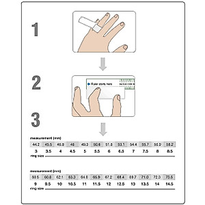 Purple Star 0.85 Carat (Ctw) 14K Yellow Gold Plated Round Cut White Diamond Ladies Wedding 3 Stone Enhancer Double Ring (8.5)