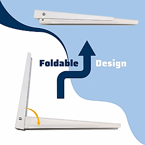 Pearwow Mini Split Wall Mounting Bracket for 9000-18000 BTU Universal Ductless Air Conditioner Heat Pump Systems,Compressors,Condenser Units,Support up to 280lbs