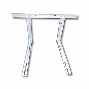 AllTek Mini-Split Air Conditioner Bracket, Outdoor Wall Mounted Heavy Duty Bracket for Outdoor Ductless AC, Heat Pumps, Condenser Units 9000-36000 BTU - 440 LBS