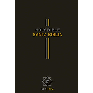 Bilingual Bible / Biblia bilingüe NLT/NTV (Hardcover, Black)