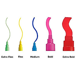 Uni POSCA Paint Marker Pen - Extra Fine Point - Non Alcohol - Odorless Water Resistant Pen Maker - Set of 14 (PC-1M12C & Gold & Silver) with Original Vinyl Pen case