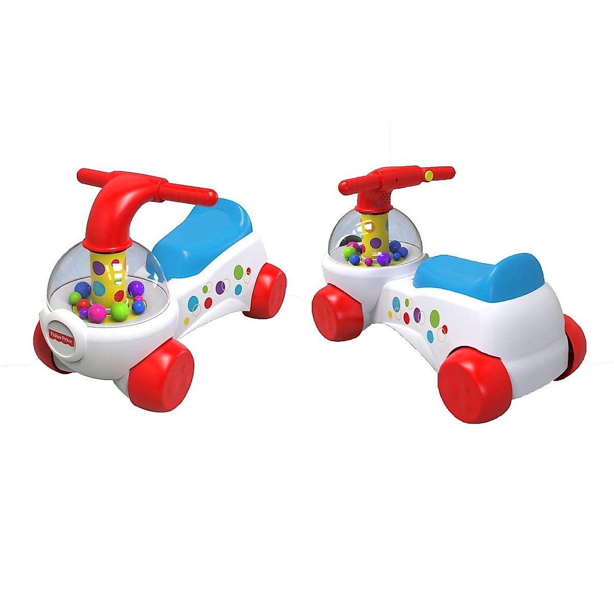 Fisher Price Ride-On Classic Pop-Corn Popper – Balls POP as You Ride! Ages 1-3