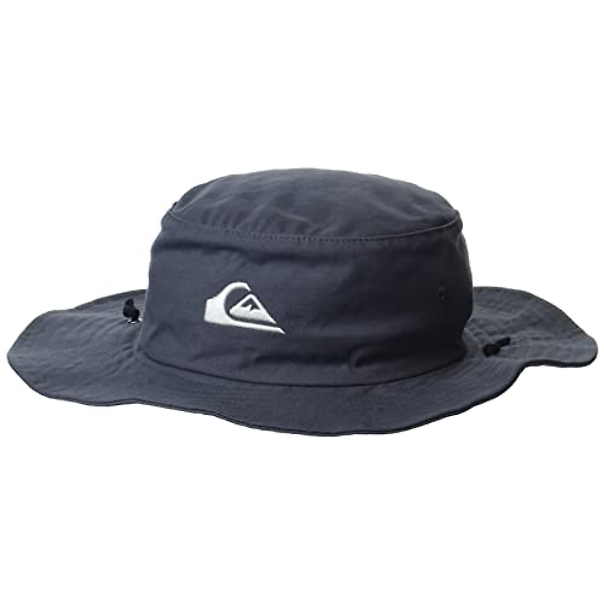 Quiksilver Men's Bushmaster Sun Protection Floppy Visor Bucket Hat, Tarmac, Large/X-Large