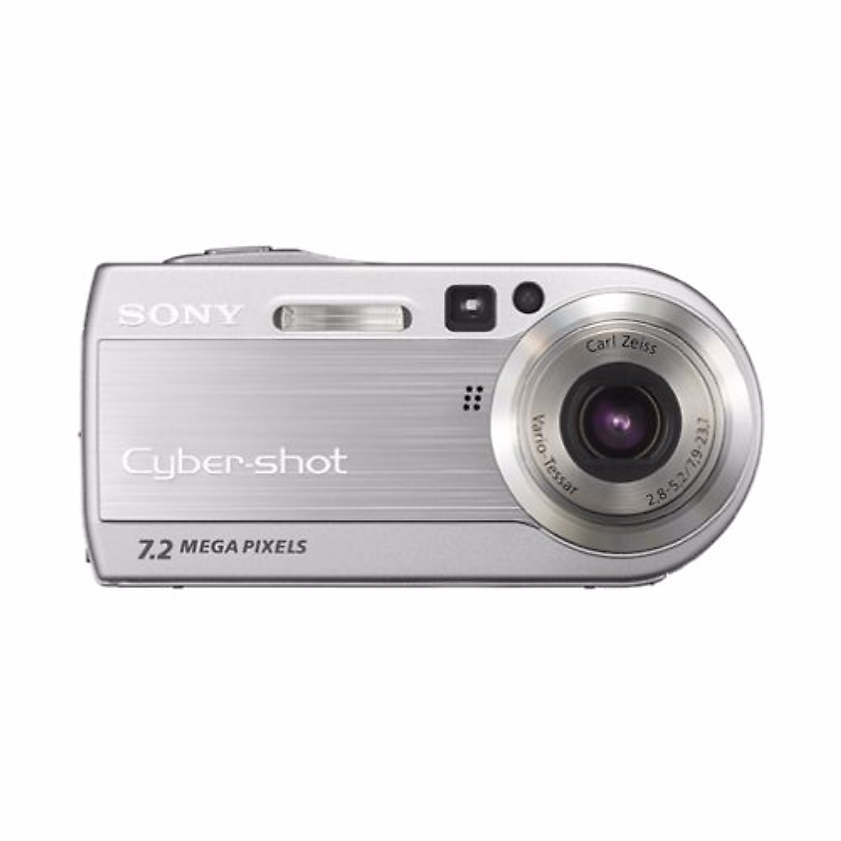 Sony DSCP150 7MP Digital Camera with 3x Optical Zoom (Silver)