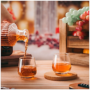 Set of 24 Shot Glasses 3.25 oz Tequila Glasses Heavy Base Whiskey Tasting Glasses Glass Cups Small Liquor and Spirit Glasses Tequila Bar Glasses Shooter Glass for Drinking Tasting Espresso Beer Juice