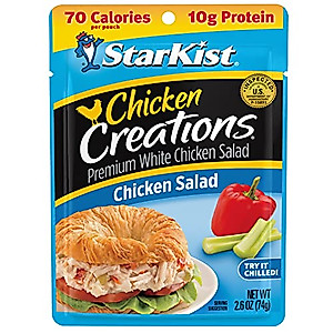 StarKist Chicken Creations, Chicken Salad, 2.6 oz Pouch (Pack of 12)