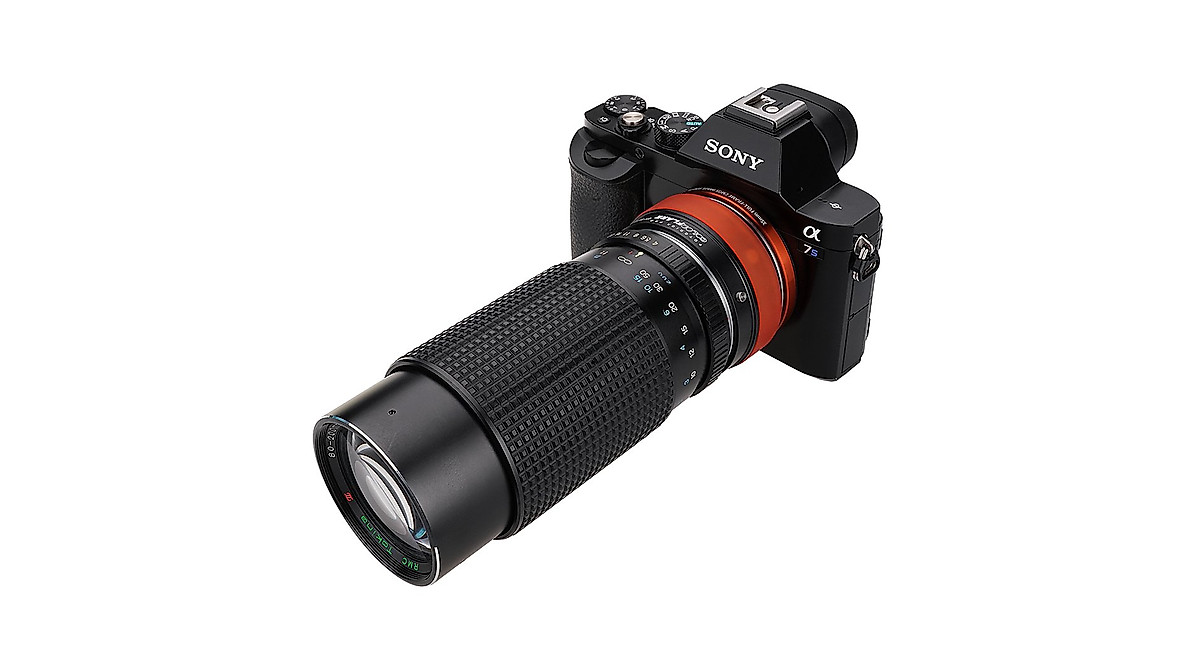 ArtFX ColorFlare Adapter for Contax/Yashica (CY) SLR Lens to Sony Alpha E-Mount Mirrorless ...