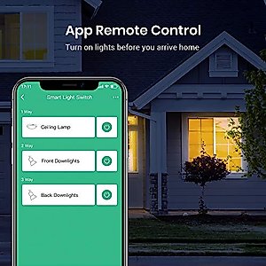 BroadLink Smart Touch Wall Light Switch, 1-Gang Single Live Wire Switch, No Neutral or Capacitor Required, Glass Panel, Works with Alexa, Google Home and IFTTT, Hub Required (with Hub)