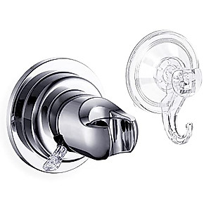 Sneatup Suction Cup Shower Head Holder Set