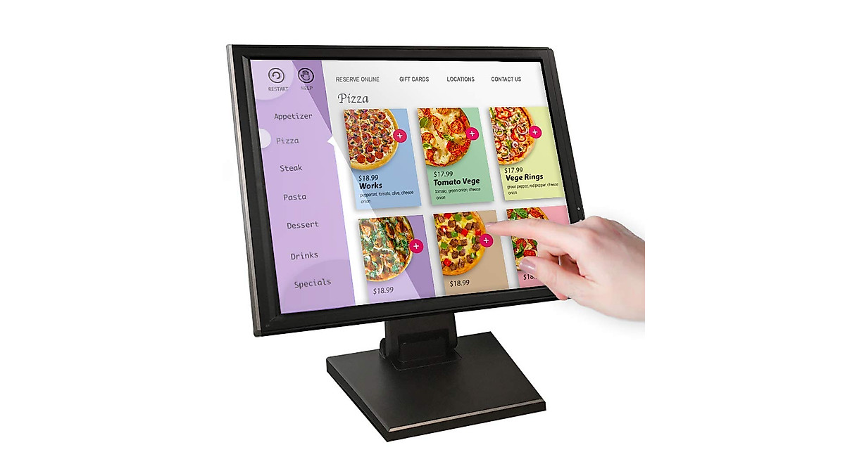 17-inch HDMI Touch Screen POS Monitor for Retail & Office