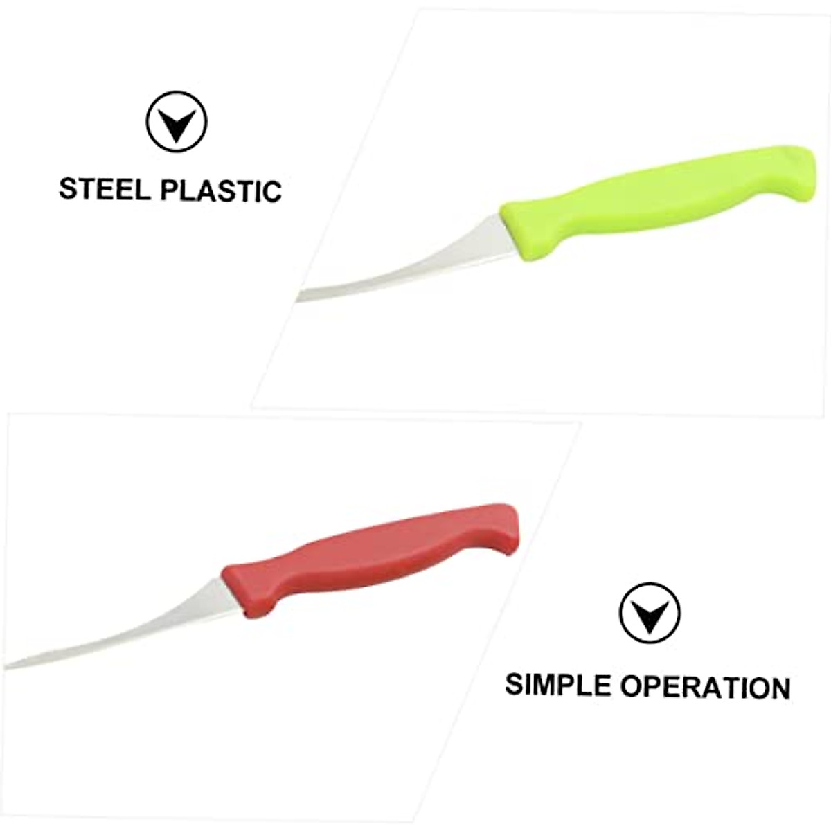 Zerodeko 10pcs Shrimp Cutter Cleaning Tools Plastic Cleaner Seafood Deveiner Prawn Shrimp Line Knife Shrimp Cleaner Shrimp Shell Peeler Shrimp Line Remover Shrimp Removal Peel Pp Plastic