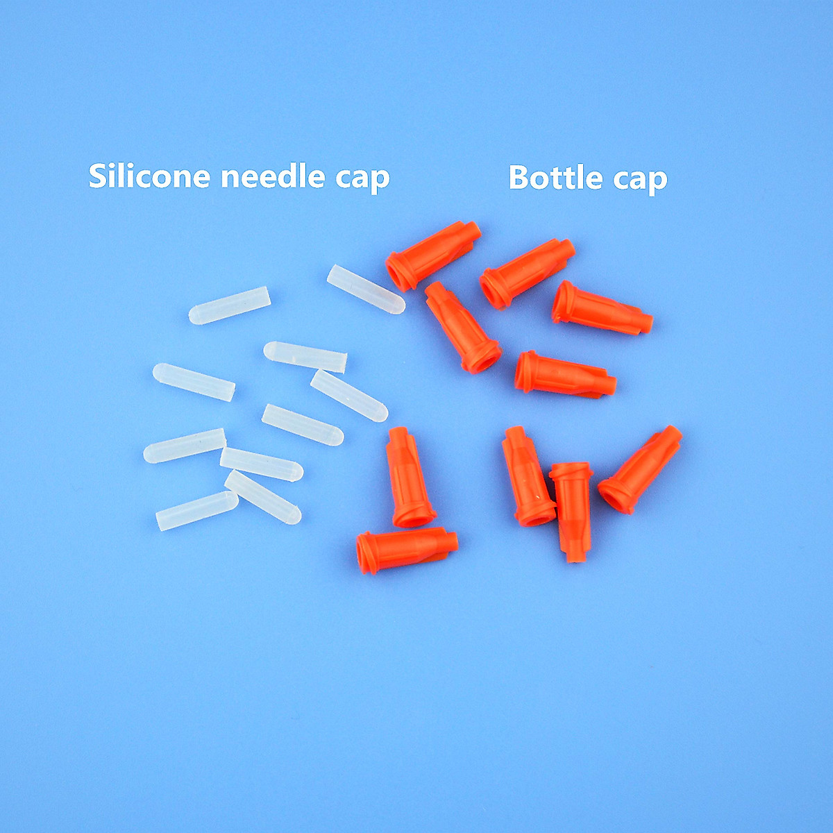 SHAOTONG 10Pcs Squeeze Bottle With 20G Dispensing Needles And Cap (50ml dispensing bottle)