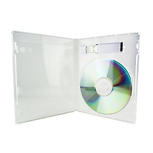 Flash Pac® USB Flash Drive + Disc Case Super Clear - 25 Pack