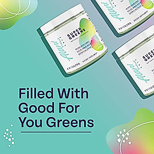 Alani Nu Super Greens Powder, Premium Superfood and Organic Veggie Whole Foods Supplement, Immune Support, 30 Servings, Malic Acid, Stevia Leaf Extract, Citric Acid, Natural Flavors