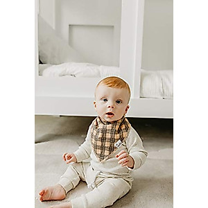 Copper Pearl Baby Bandana Drool Bibs for Drooling and Teething 4 Pack Gift Set “Jo