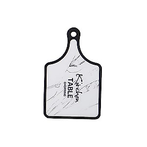 BESTonZON Fruit Tray Plastic Trays Wooden Trays Kitchen Chopping Tray Kitchen Cutting Board Wooden Carving Board Safe Chopping Board Cutting Sheets for Kitchen Plastic Cutting Board Terrazzo