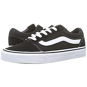 Vans Women’'s Ward Low-Top Sneakers, (Suede/Canvas) Black/White Iju, 5 UK 5 UK