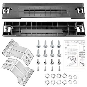 2024 UPGRADED SKK-7A SKK8K Stacking Kit Fit for Samsung Washer & Dryer 27 Inch Front Load Laundry by Techecook - Replace for SKK-7A SK-5A SK-5AXAA SKK-8K SKK8K