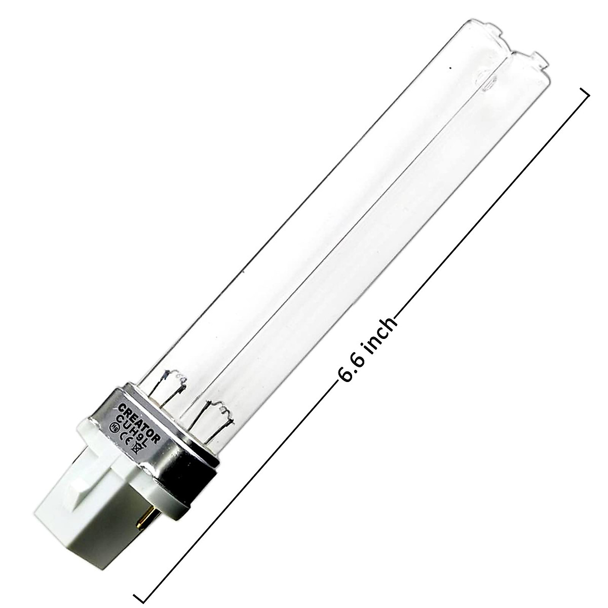 COOSPIDER 9 Watt Replacement Bulb G23 Base Bi-pin for JUP-01, HW-303B, HW-304B, CF400, CF500