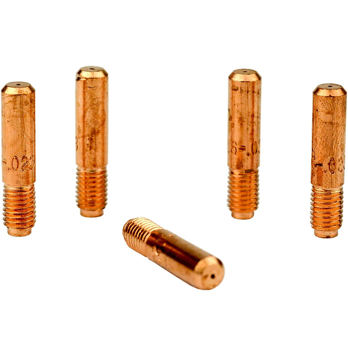 Hot Max 23022 .025-Inch Welder Contact Tips, Hobart Style, 250A, 5-Pack