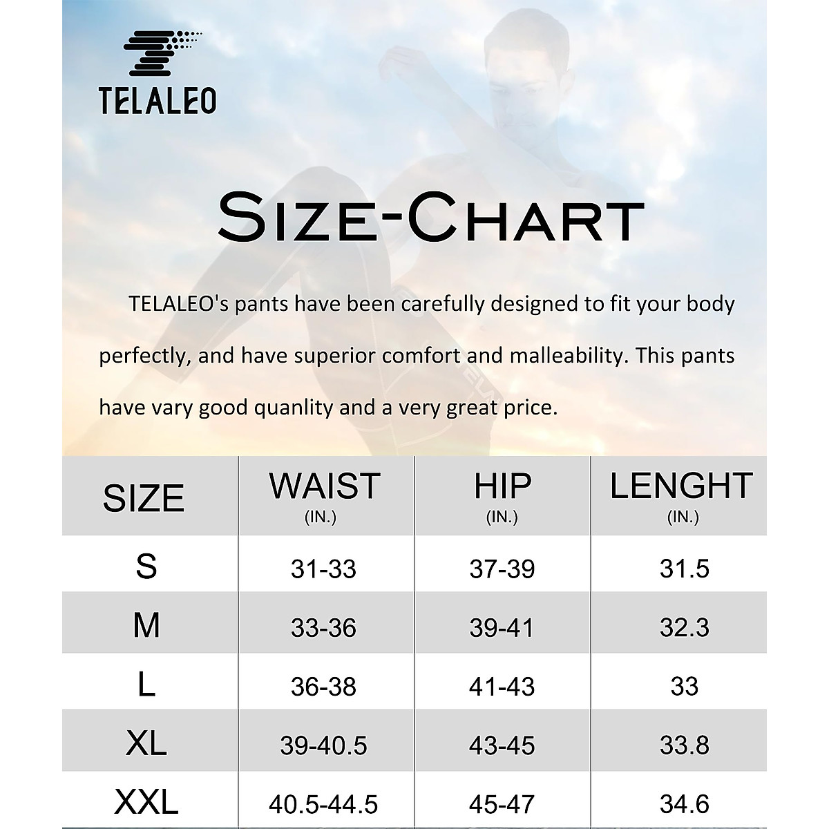 TELALEO 5 Pack Men's Compression Pants Workout Leggings Running Athletic Sports Basketball Tights Baselayer XL