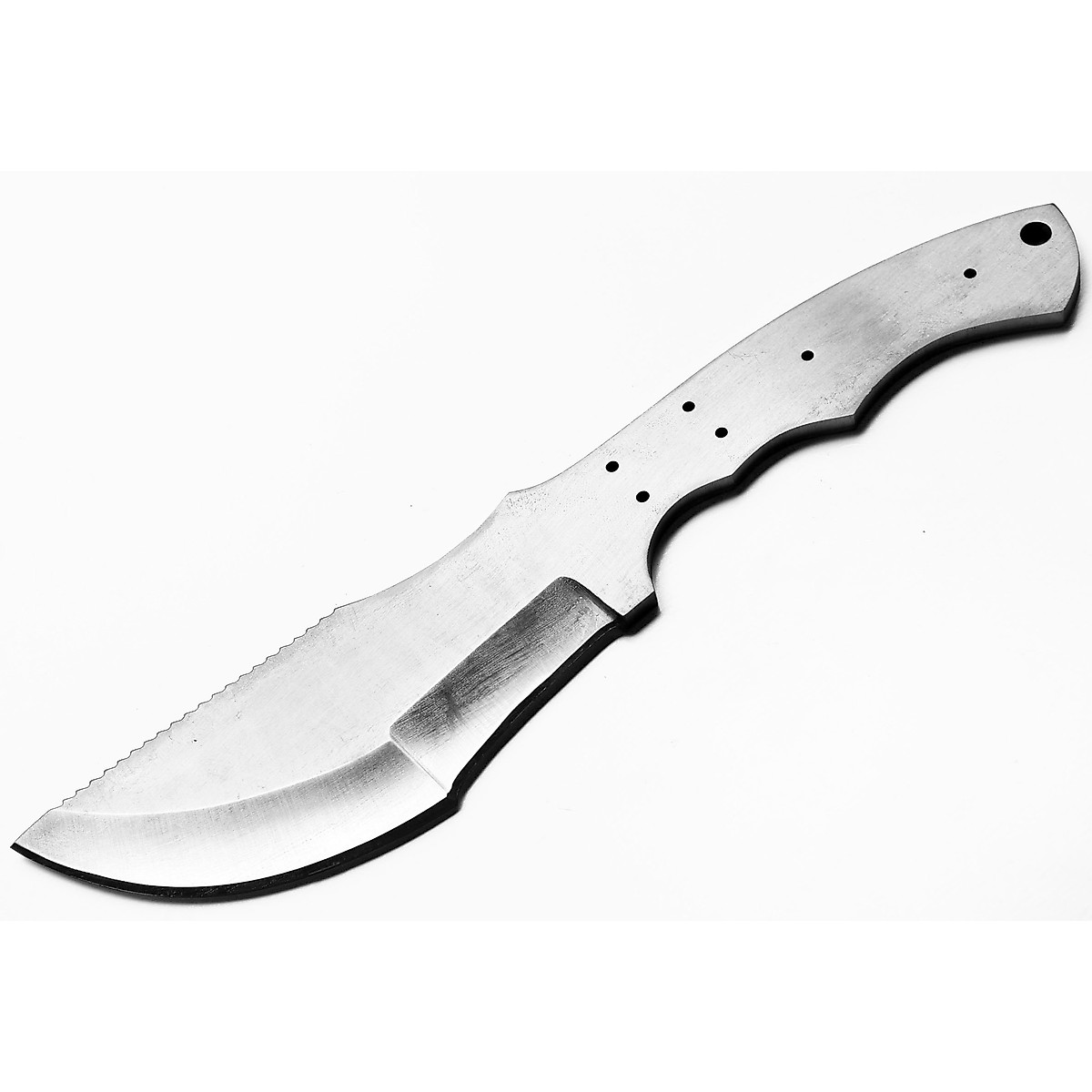 Whole Earth Supply D-2 Steel Tracker Knife Making Blank Blade Hunting Skinning Skinner D2 Knives