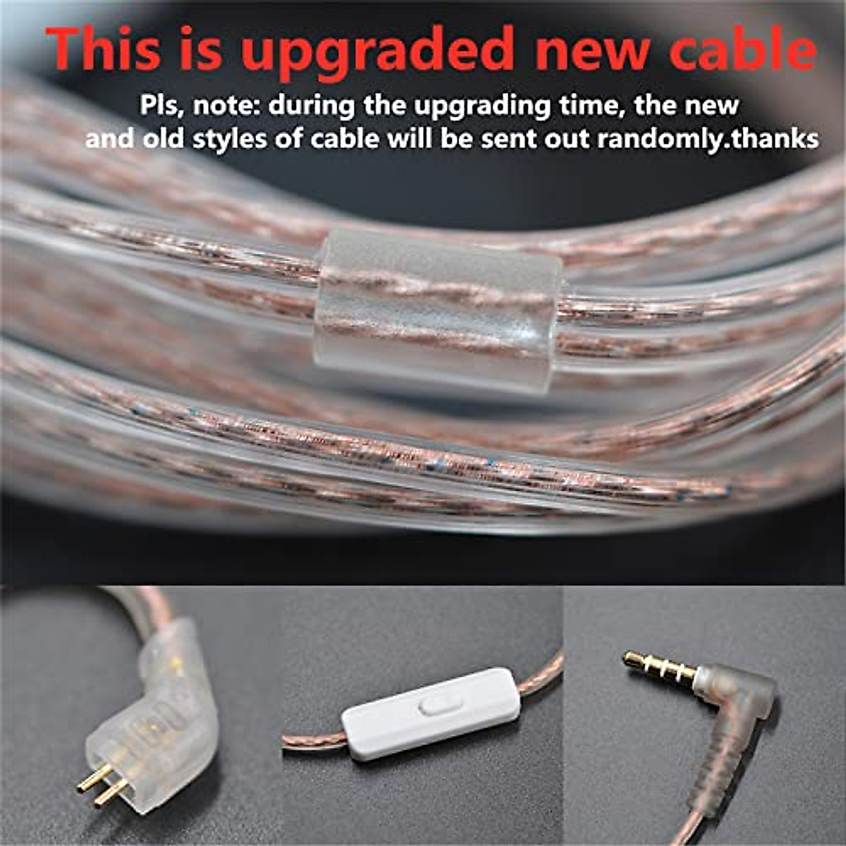 KZ ES4 In Ear Earphones Headphones,Yinyoo High Resolution Noise Cancelling Earbuds IEM Ergonomic Comfortable Hifi Bass Headphones Over Ear Monitor with Balanced Armature 2pin 0.75MM Cable(black nomic)