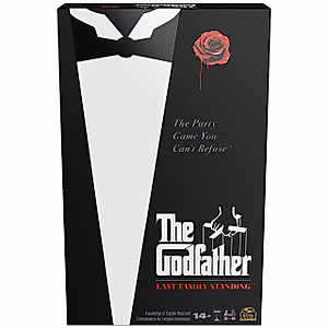 The Godfather, Last Family Standing Board Game Italian Film Fun Family Party Game Scary Movie Multiplayer Card Game, for Adults and Kids Ages 14 and up