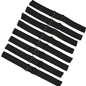 Adjustable Elastic Band for Wigs，Adjustable Wig Band Wig Elastic Bands for Keeping Wig in Place Elastic Adjustment Strap Sew to the Wig Cap (8Pcs, Elastic Band)