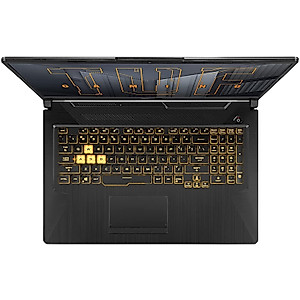ASUS 2023 TUF FX706HC Gaming Laptop 17.3” 144Hz FHD IPS Display Intel 6-Core i5-11400H 64GB DDR4 4TB NVMe SSD NVIDIA GeForce RTX 3050 4GB GDDR6 WiFi AX RJ45 USB-C w/DP Backlit KB Windows 11 Pro w/USB