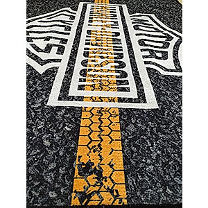 Harley Rug, Harley Legend Rug, Fantastic Rugs, Fan Rug, for Living Room, Home Decor Rug, Harley Davidson Rug, Popular Rug, Davidson Rug (2.6x3.3 feet - 80x100 cm)