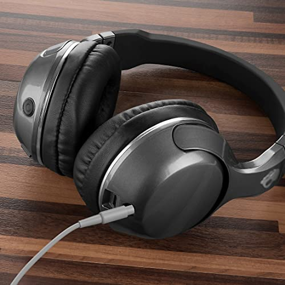 GEEKRIA Audio Cable Compatible with Skullcandy Hesh Evo, Hesh2, Hesh3, Grind, Venue, Crusher, Crusher Wireless, Crusher EVO Cable, 3.5mm Aux Replacement Stereo Cord (4 ft/1.2 m)