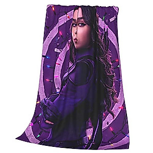 Hailee Steinfeld Flannel Fleece Blankets Ultra-Soft Warm Throw Blankets for Couch and Bed 60"X50"