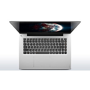 Lenovo IdeaPad U430 Ultrabook 14" TouchScreen Laptop PC - 4th Gen Intel Core i5 / 8GB RAM Memory / 500GB 2-in-1 Hybrid Hard Drive / Intel HD Graphics 4400 / Webcam & Microphones / Windows 8.1 64-bit / High-definition 1600 x 900 Widescreen Display