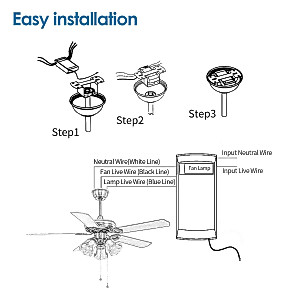 Southerns Lighting 42" Invisible Ceiling Fan with Retractable Blades and Remote Ceiling Fan Light Kit for Bedroom Livingroom Low Profile Kitchen eCiling Fan with Light (Silver-04)