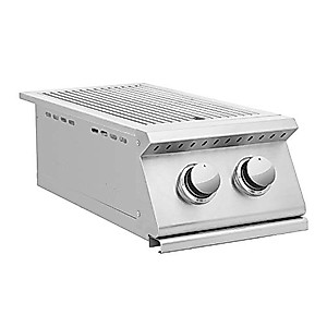 Summerset Sizzler Built-in Natural Gas Double Side Burner - Sizsb-2-ng
