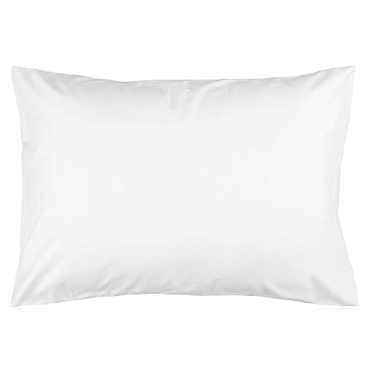 TILLYOU Toddler Bed Pillow with Pillowcase, Ergonomic Cotton Baby Pillow for Sleeping,Kids Travel Pillow with Case, 13”x18”, White