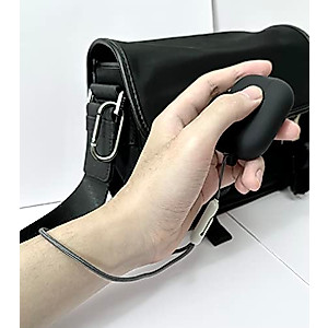 AirPods Pro 2 Case [Front LED Visible][Compatible with Magsafe and Wireless Charging] Shock Proof Protective Cover for Apple AirPods Pro 2nd Generation Case 2022 Released (Case Black+ Lanyard Gray)