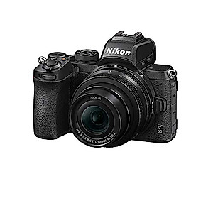 Nikon Z50 + Z DX 16-50mm + FTZ Mirrorless Camera Kit (209-point Hybrid AF, High Speed Image Processing, 4K UHD Movies, High Resolution LCD Monitor) VOA050K004