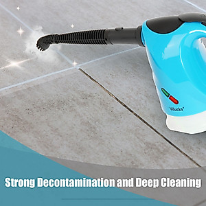 Vilucks Handheld Steam Cleaner, Upholstery Steamer for Cleaning, 25-30S Fast Heating Furniture Steam Cleaner, 12 in 1 Steamer for Home Use, Couch, Car, Sofa, Tile, Multi surface (Add Water at Anytime)